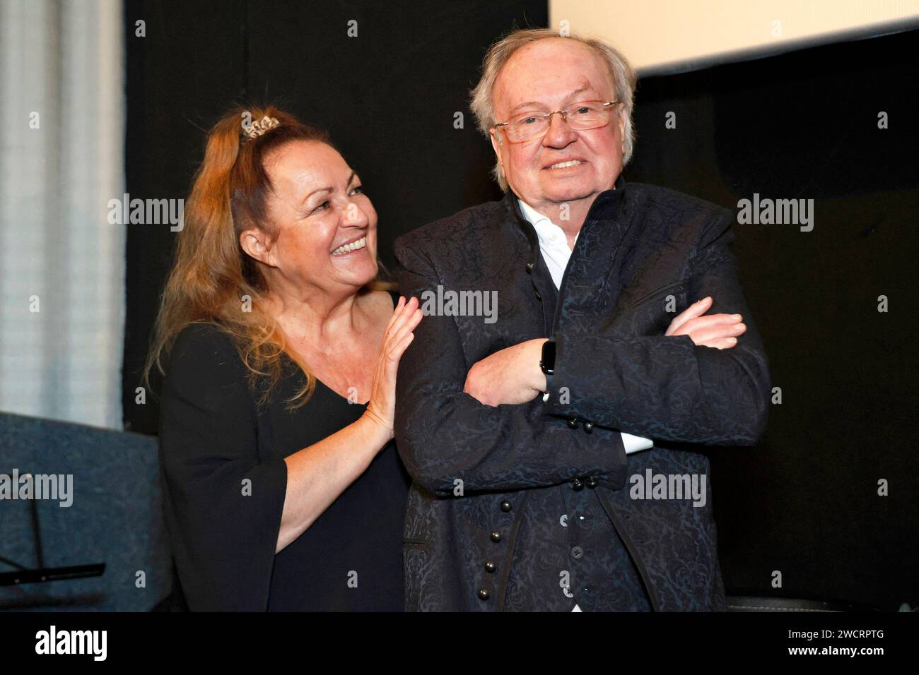 Franz Xaver Bogner mit Ehefrau Sonja Bogner bei der ...