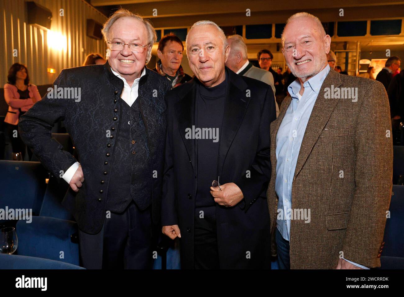 Franz Xaver Bogner, Robert Giggenbach und Sepp Schauer bei der ...