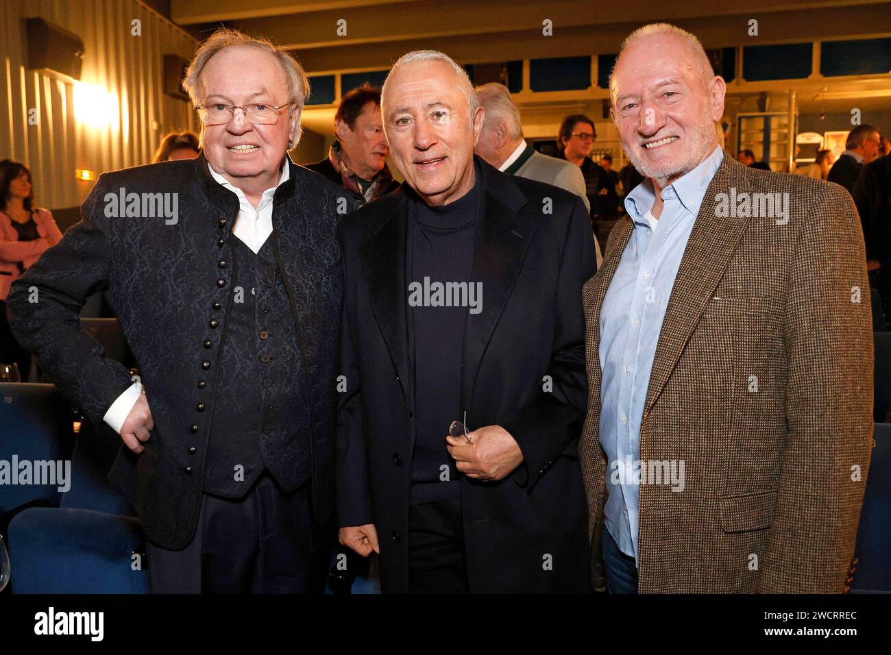 Franz Xaver Bogner, Robert Giggenbach und Sepp Schauer bei der ...