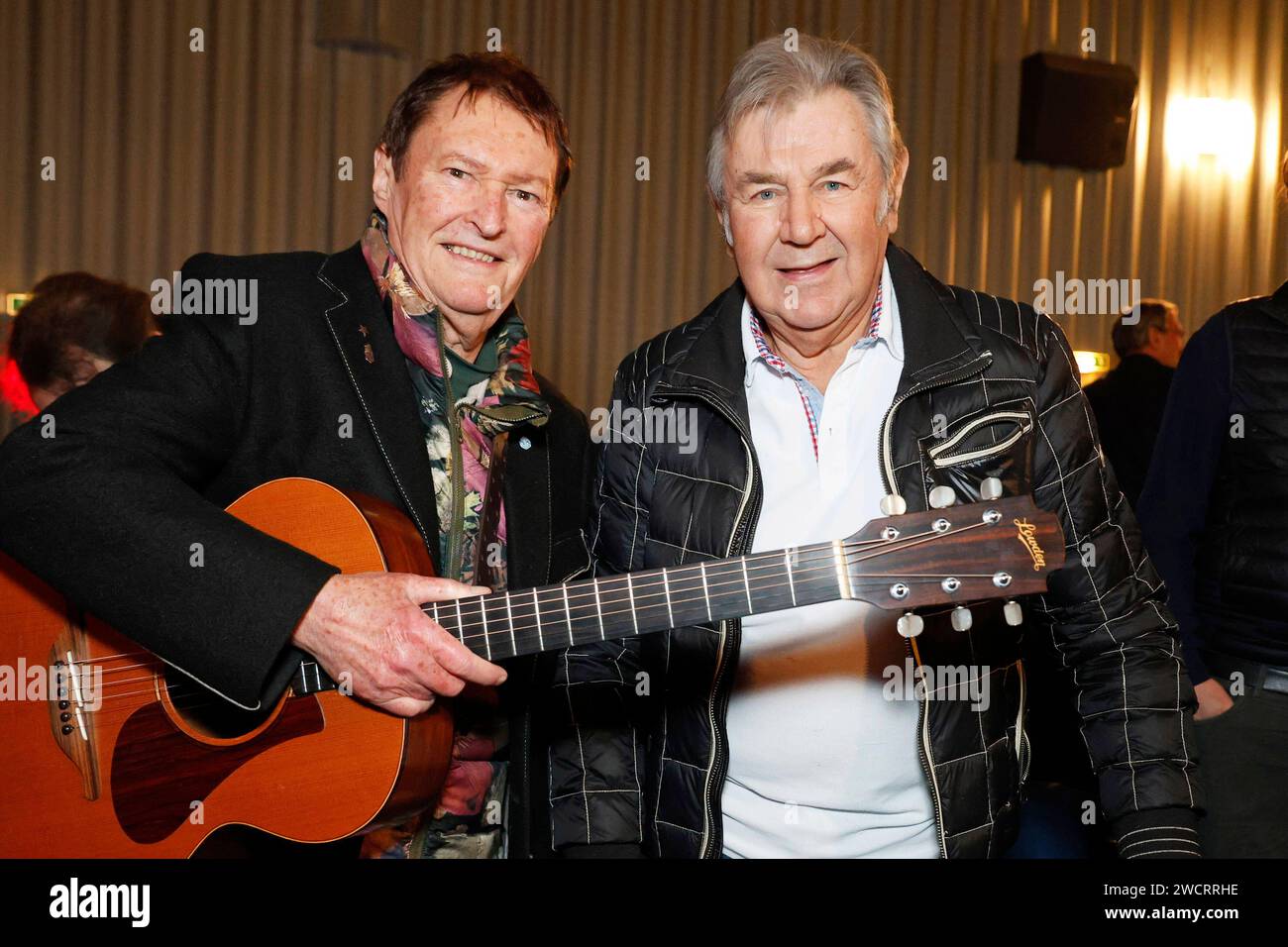Hans-Jürgen Buchner und Pete York bei der Überraschungsmatinee zu Franz ...