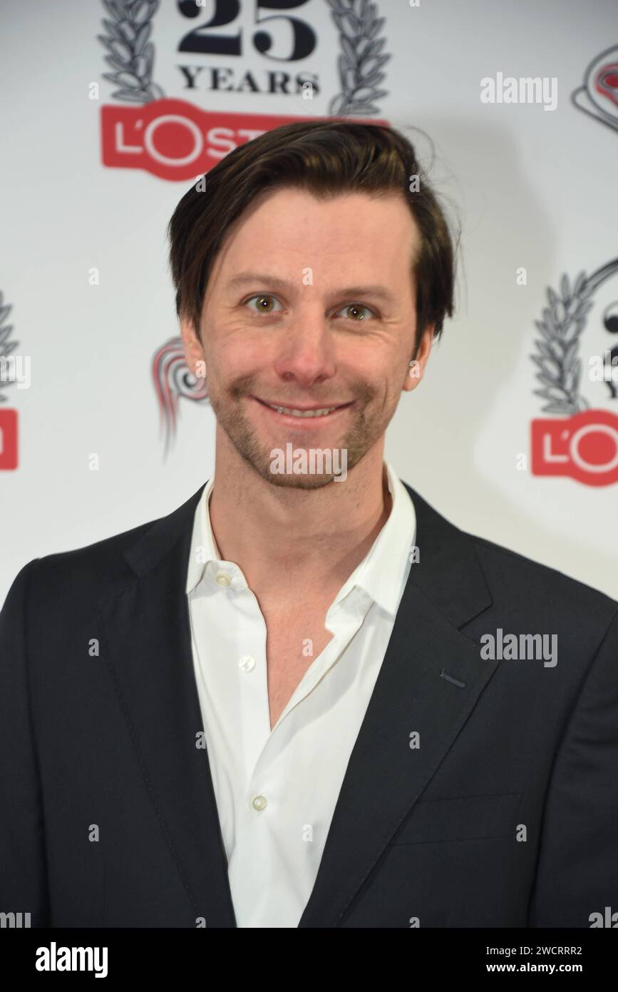 Jonathan Beck Schauspieler Muenchen 16.01.2024 L,Osteria Pizza e Pasta 25 Years Feier ...