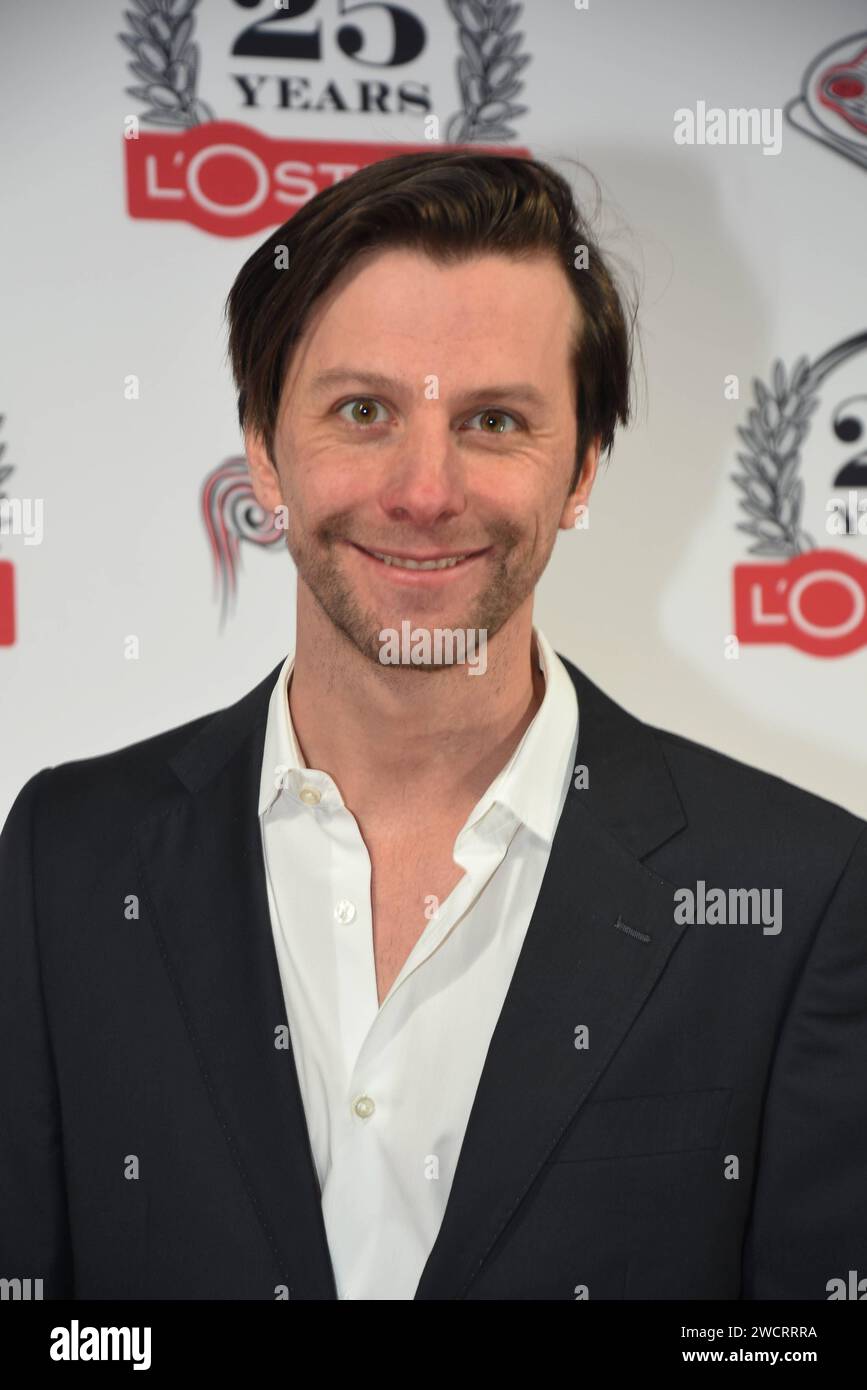 Jonathan Beck Schauspieler Muenchen 16.01.2024 L,Osteria Pizza e Pasta 25 Years Feier ...