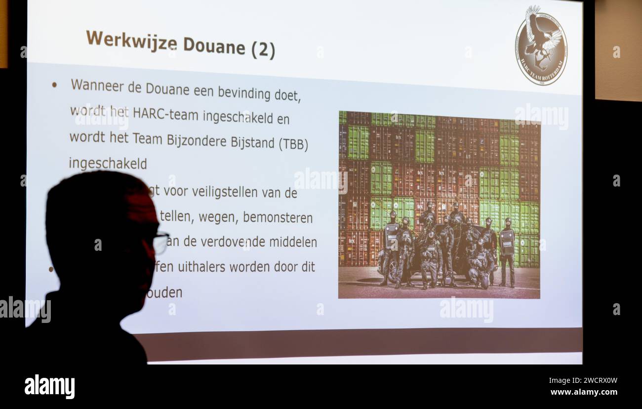 ROTTERDAM - Peter van Buijtenen, director of Customs Rotterdam during ...