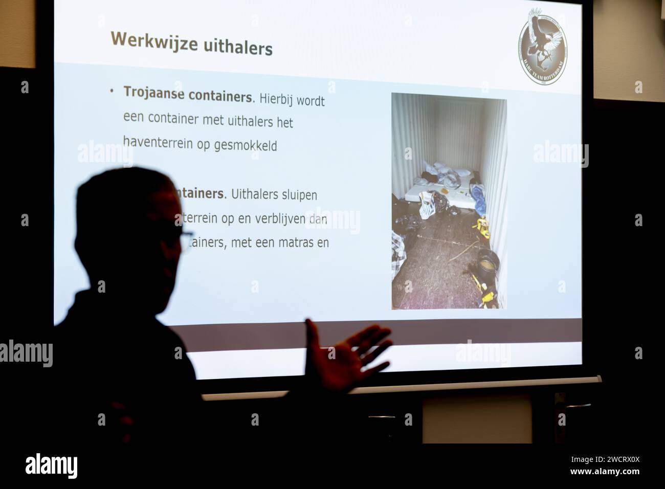 ROTTERDAM - Peter van Buijtenen, director of Customs Rotterdam during ...