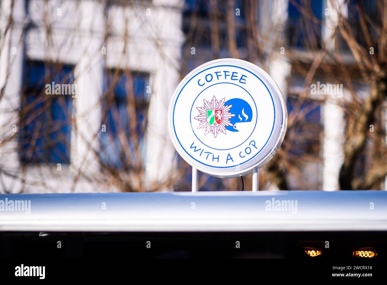 Coffee with a cop logo hi-res stock photography and images - Alamy