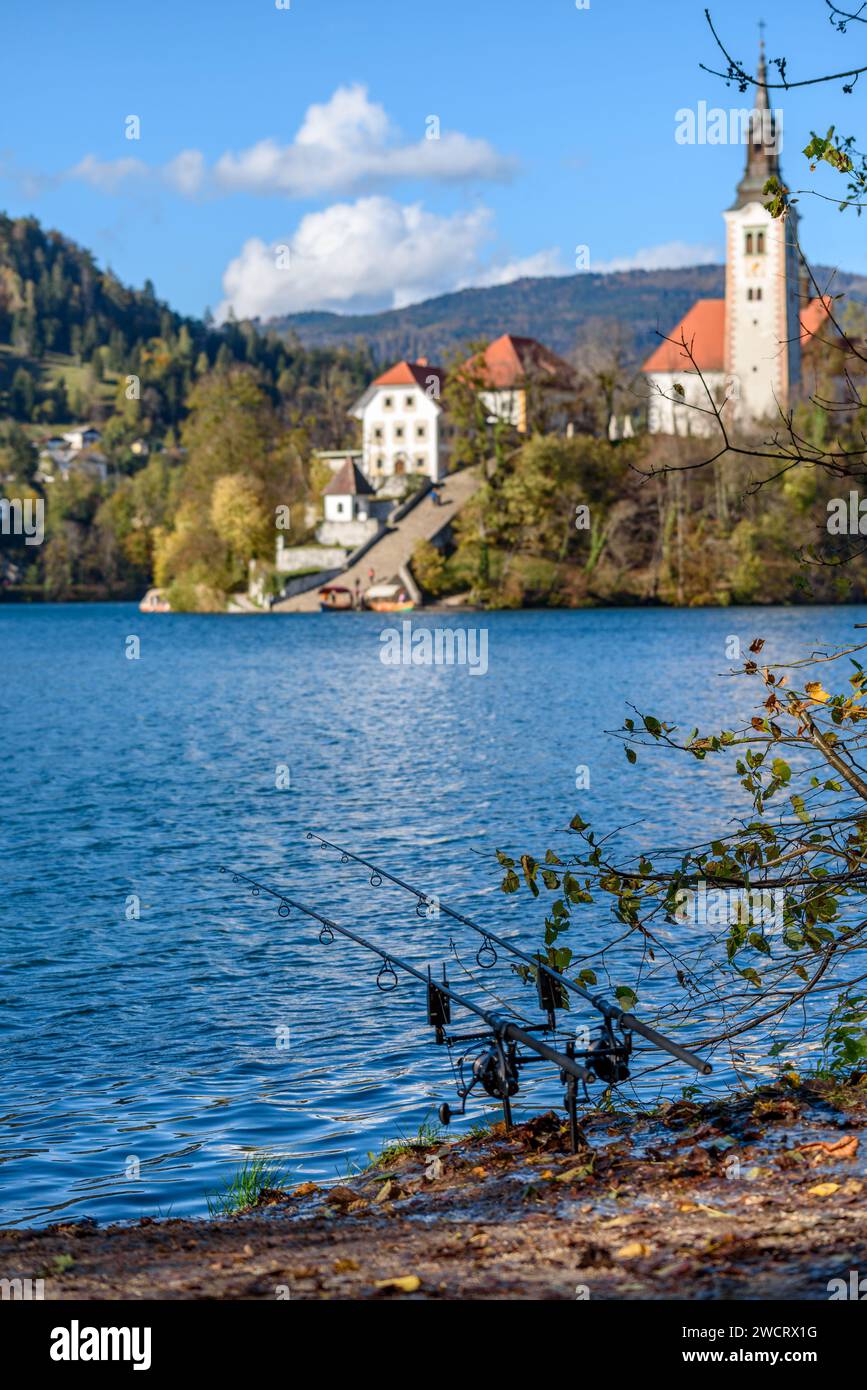 A charming, picturesque island on lake boasting a magnificent church ...