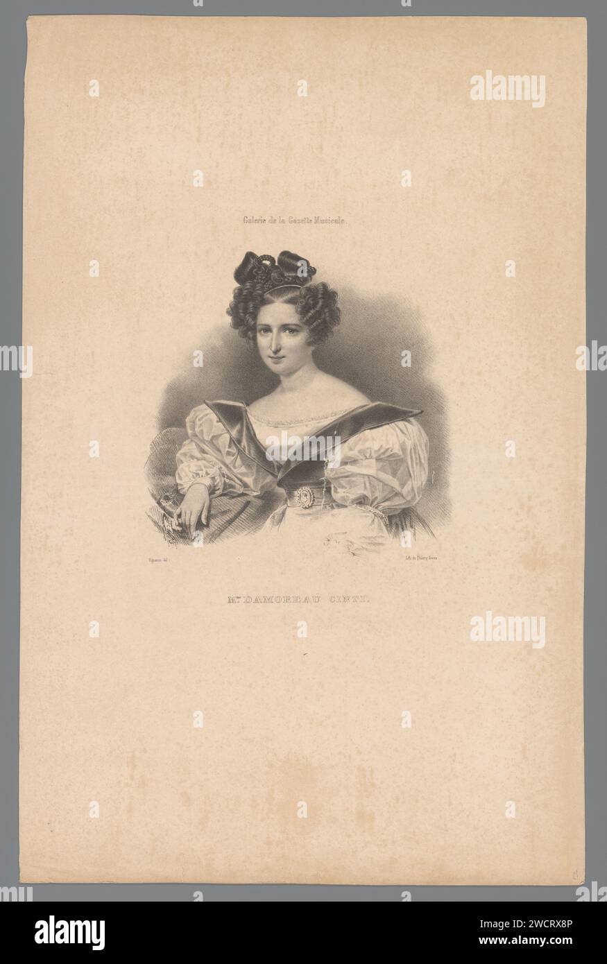 Opera singer laure cinti damoreau hi-res stock photography and images ...