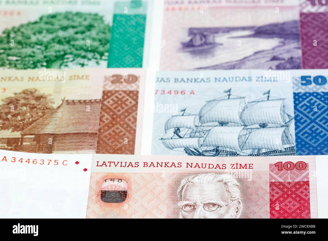 Latvian money hi-res stock photography and images - Alamy