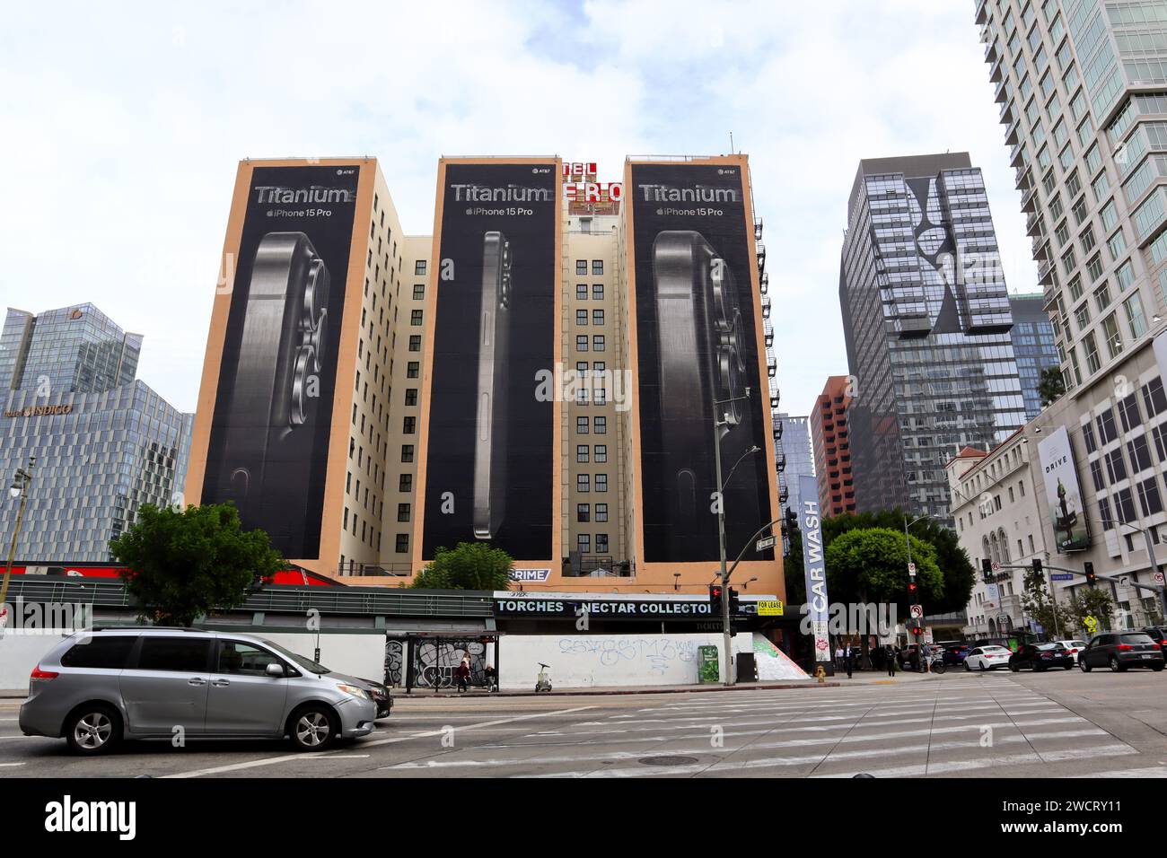 Los Angeles, California – November 15, 2023: Mural Billboard Campaign ...