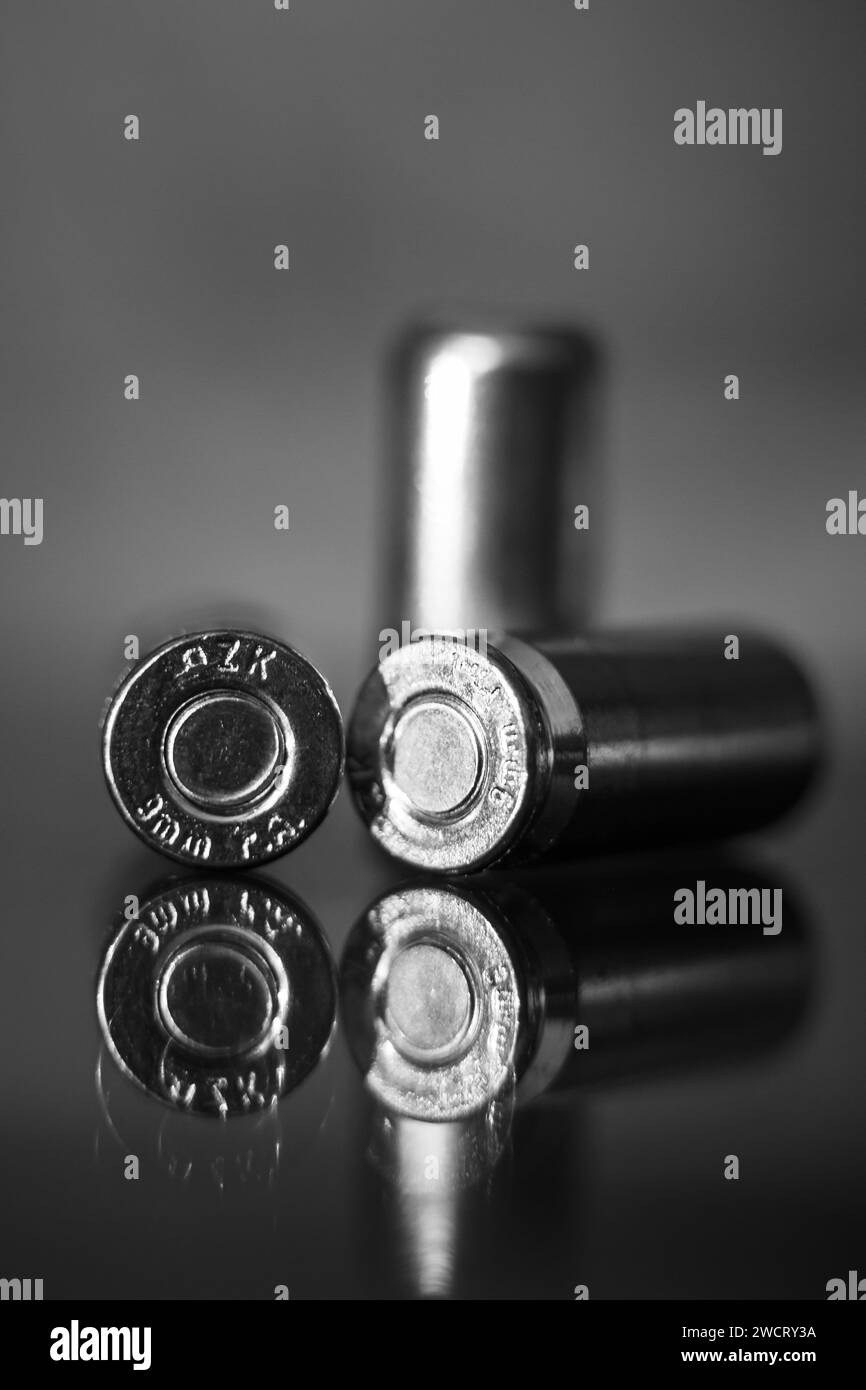 Pistol detail Black and White Stock Photos & Images - Alamy