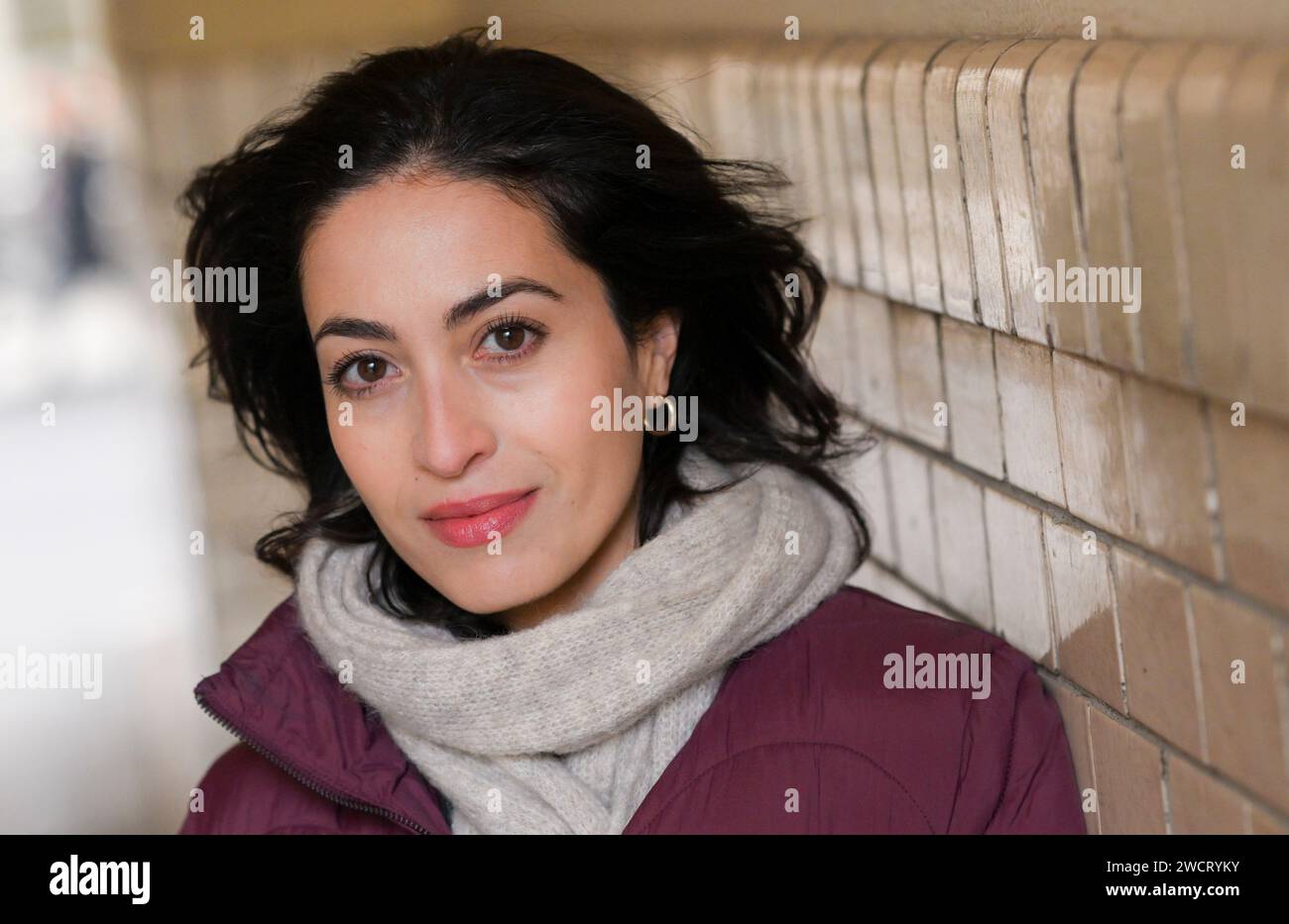 Berlin, Germany. 15th Jan, 2024. Actress Sabrina Amali at a dpa photo ...