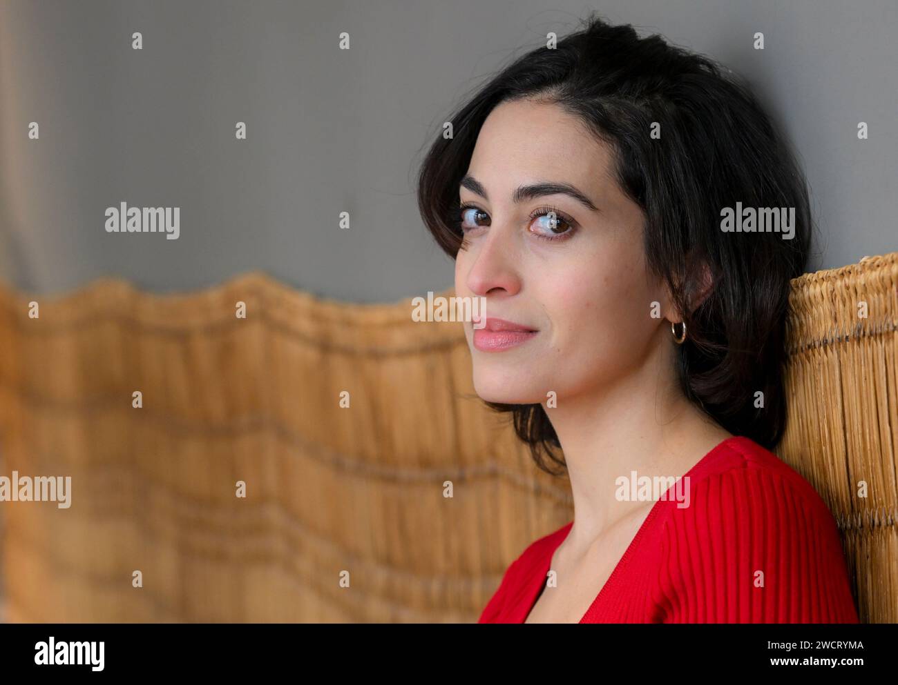 Berlin, Germany. 15th Jan, 2024. Actress Sabrina Amali at a dpa photo ...