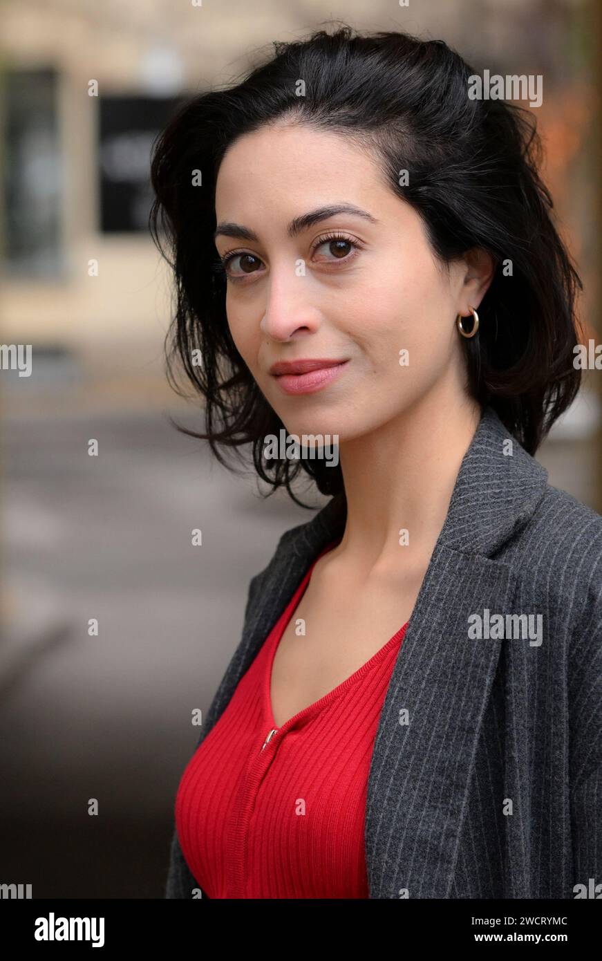 Berlin, Germany. 15th Jan, 2024. Actress Sabrina Amali at a dpa photo ...