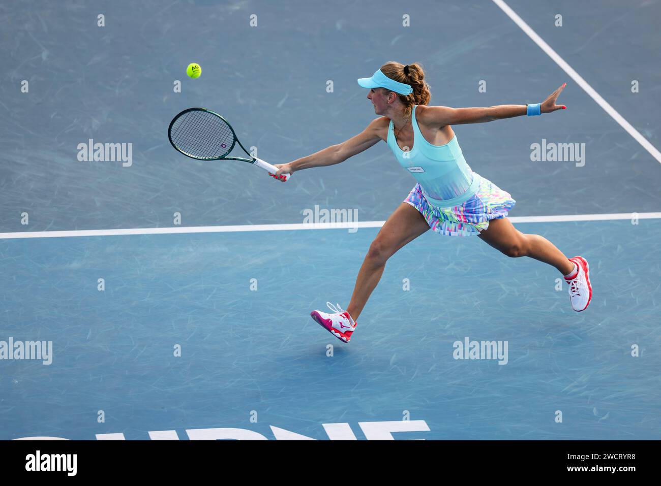 Melbourne, Australia, 17th Jan, 2024. Tennis player Magdalena Frech ...