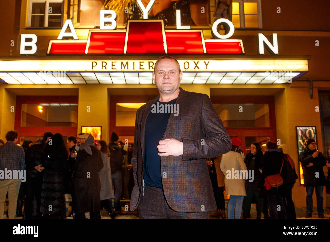 Kino Premiere - Roxy Devid Striesow bei der Filmpremiere Roxy im Kino ...