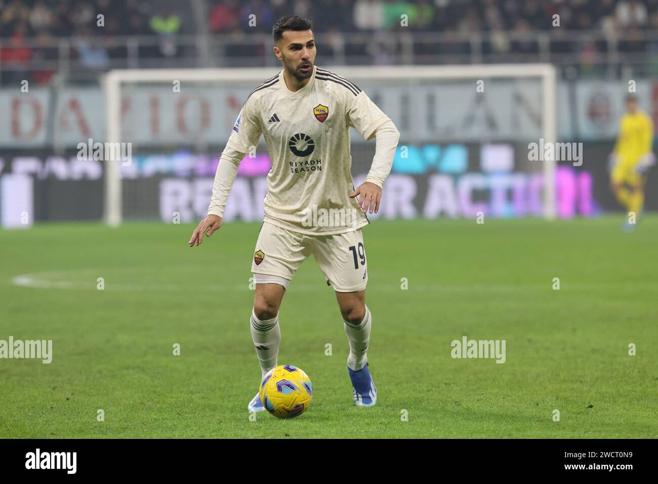 January 14 Milan - Italy - sport, soccer - Milan vs Roma Italian ...