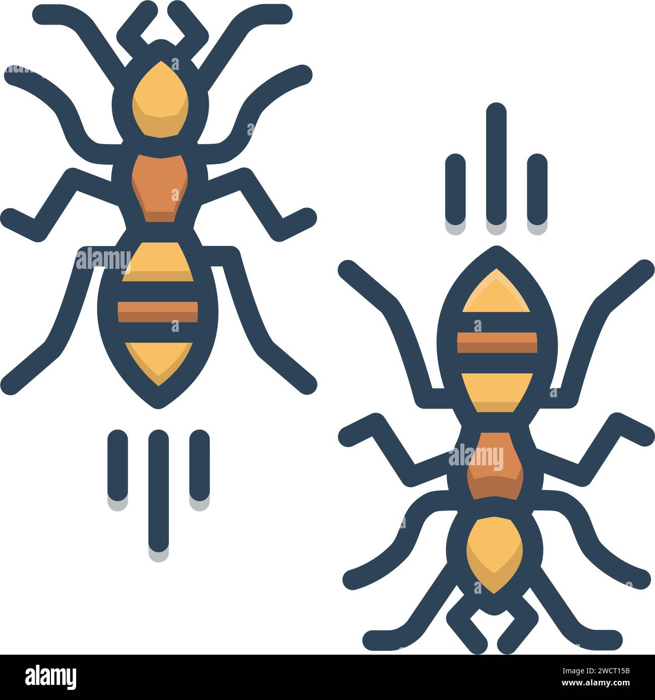 Ants logo hi-res stock photography and images - Alamy