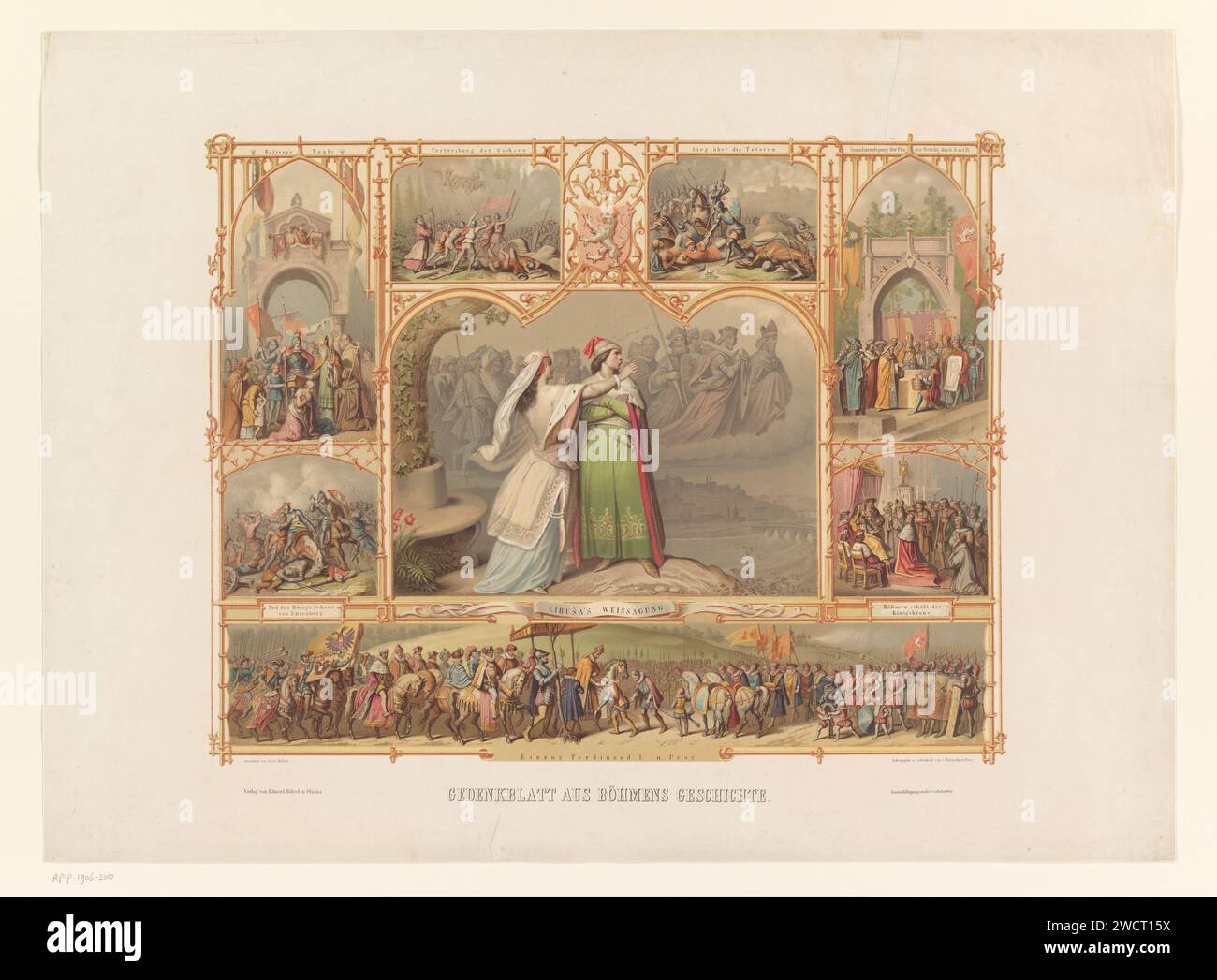 Scenes from the history of Bohemen, Josef Vojtech Hellich, 1820 - 1880 ...