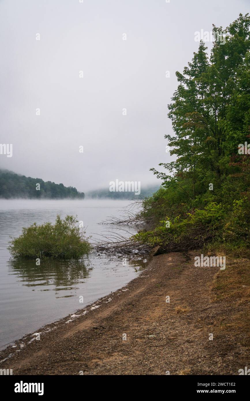 Allegheny National Forest Overlook of the Allegheny River in ...