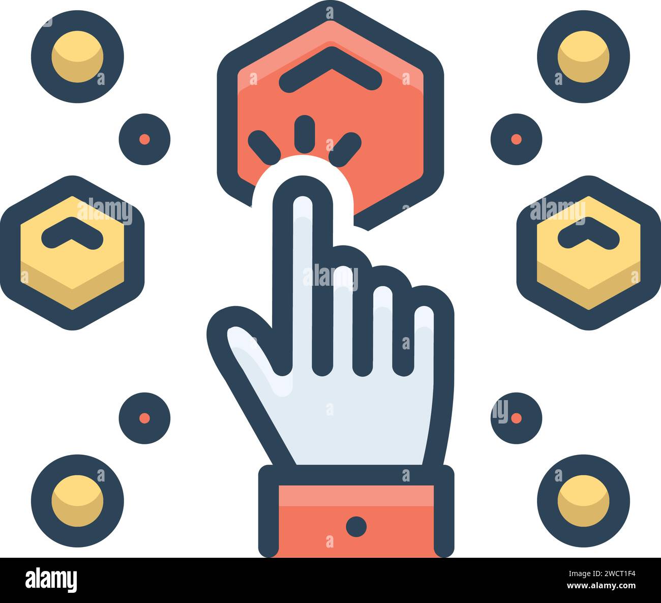 Icon for choose,pick Stock Vector Image & Art - Alamy