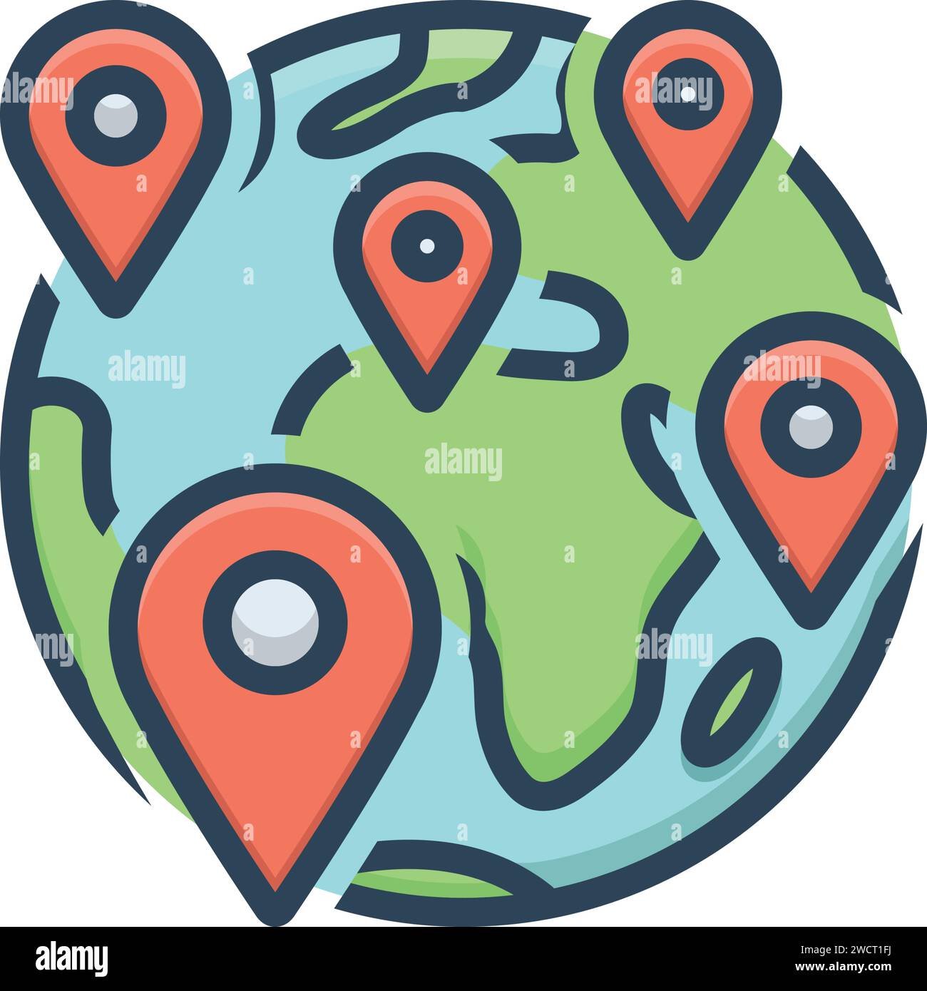 Icon for anywhere,somewhere Stock Vector Image & Art - Alamy