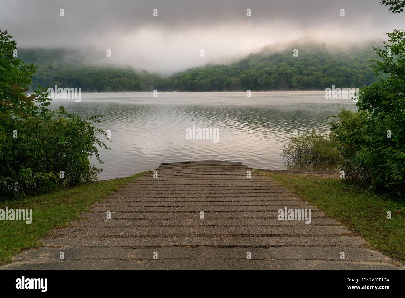 Allegheny National Forest Overlook of the Allegheny River in ...