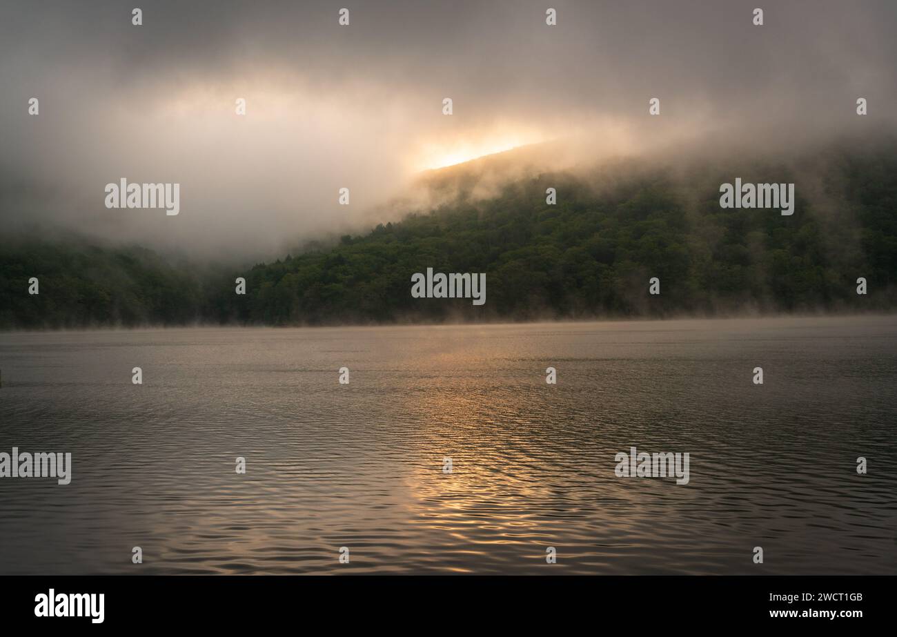 Allegheny National Forest Overlook of the Allegheny River in ...