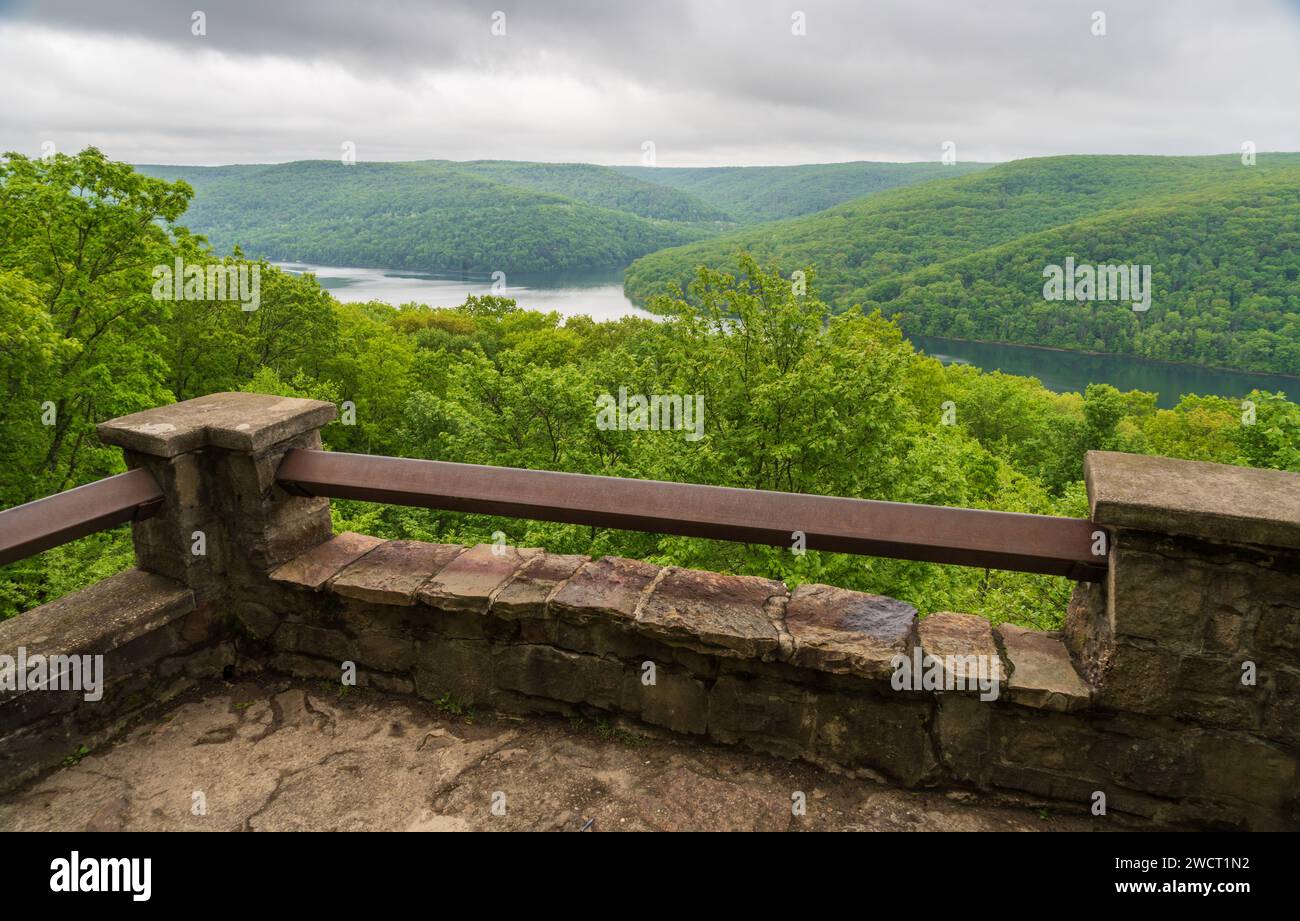 Allegheny national forest scenic spot hi-res stock photography and ...