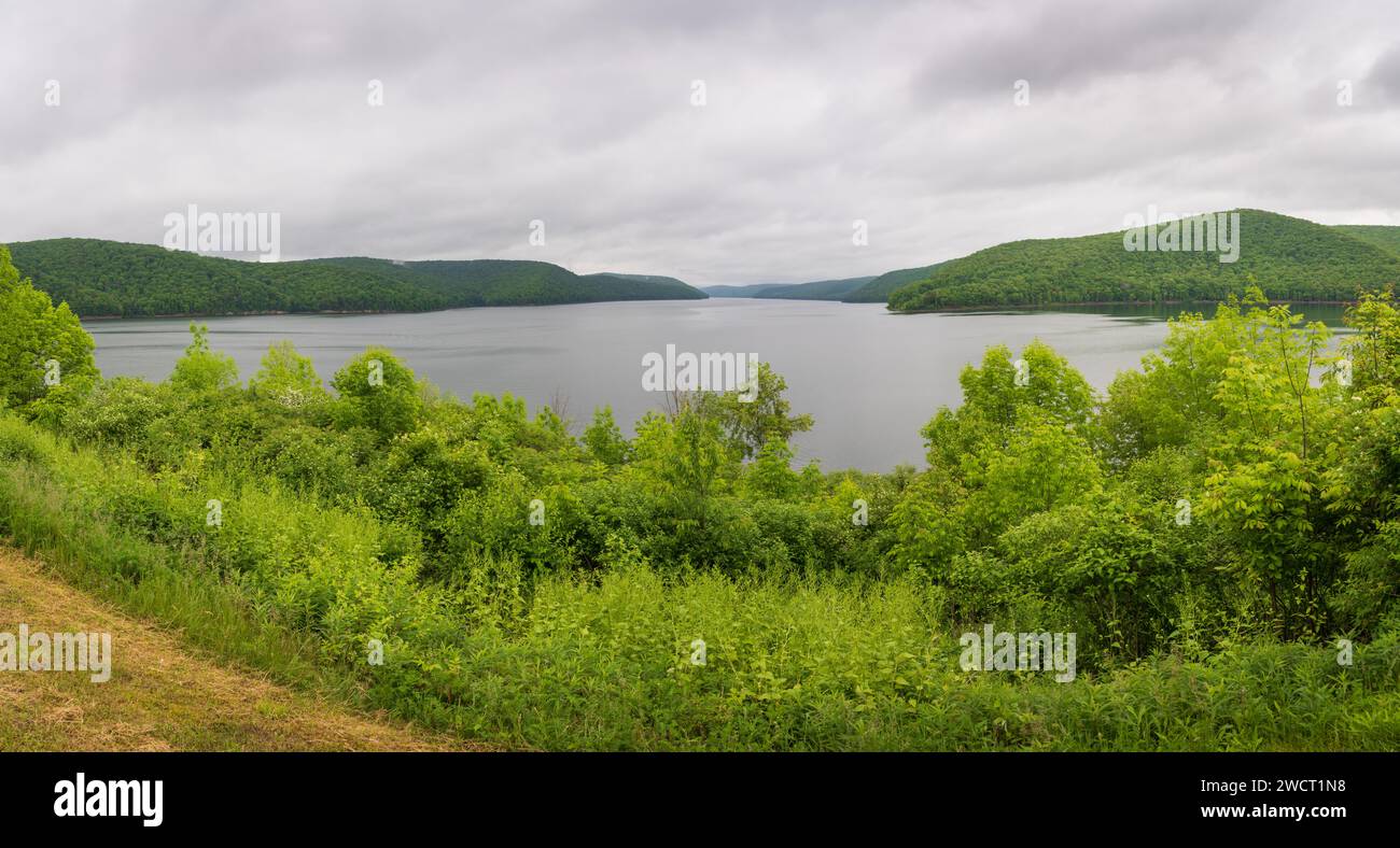 Allegheny National Forest Overlook of the Allegheny River in ...