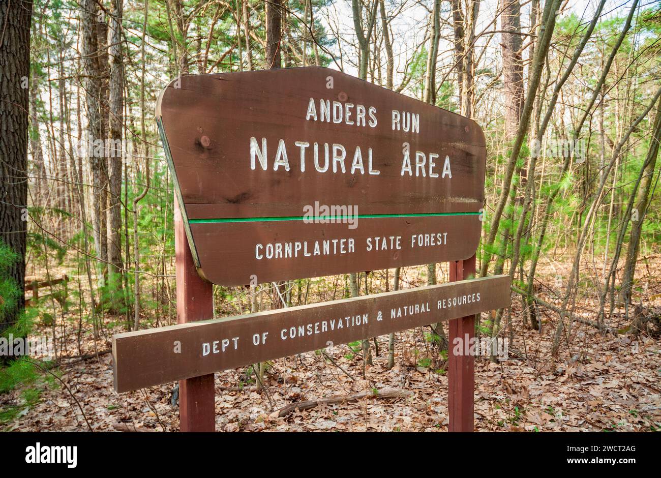 Allegheny national forest entrance hi-res stock photography and images ...