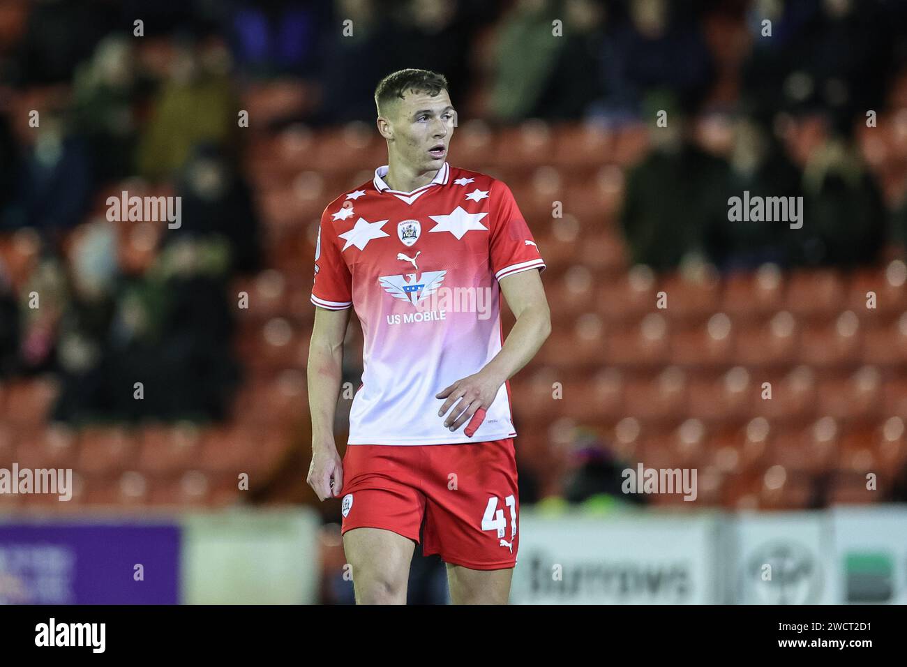 Jack Shepherd of Barnsley during the Sky Bet League 1 match Barnsley vs ...