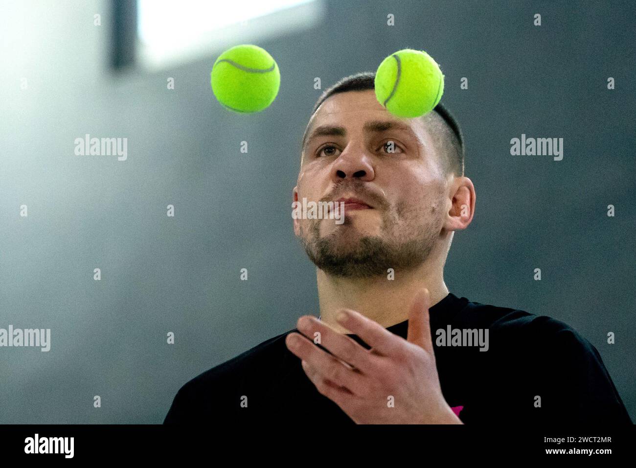 Non Exclusive: KYIV, UKRAINE - JANUARY 16, 2024 - Boxer, WBO ...