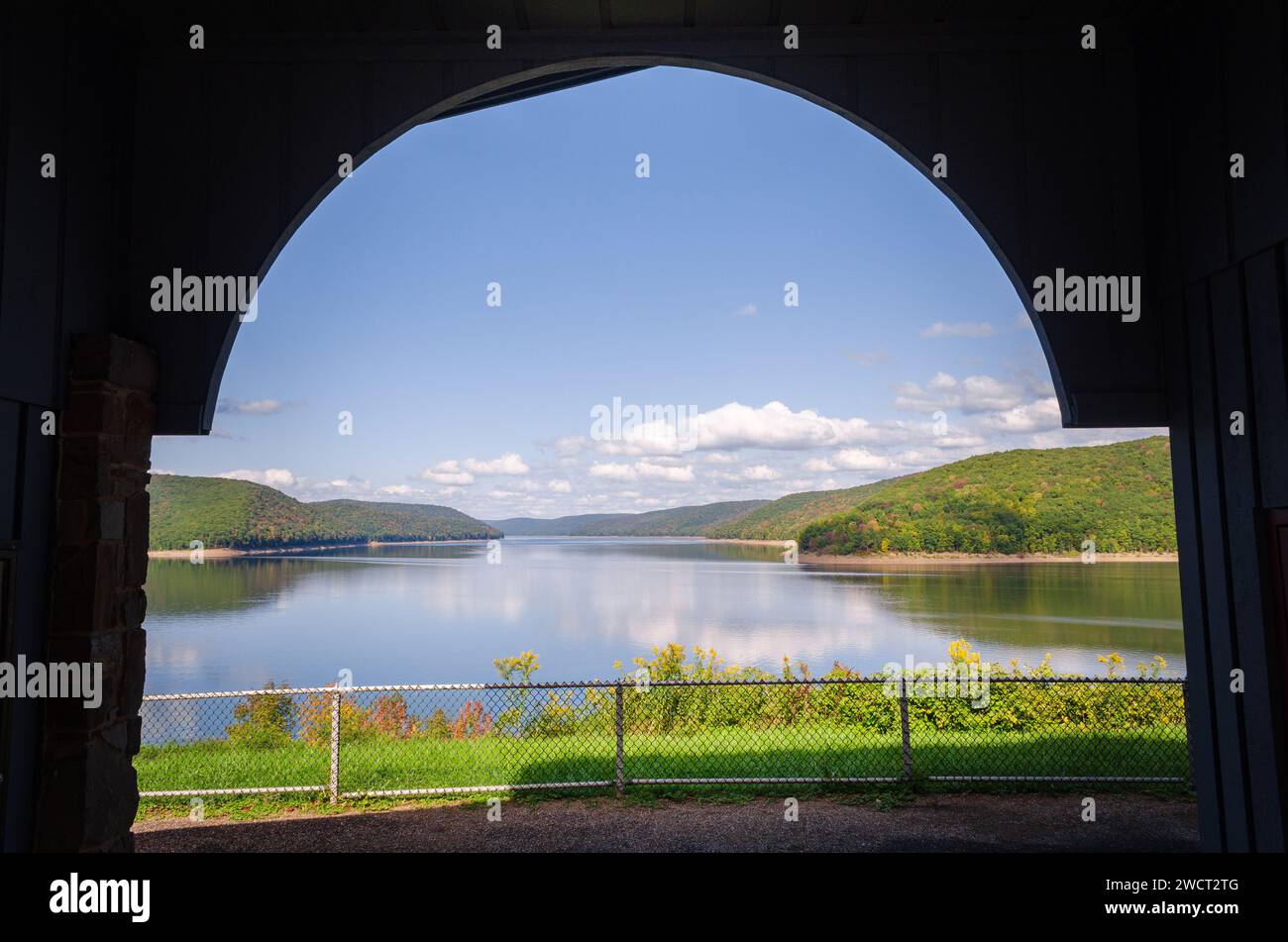 Allegheny National Forest Overlook of the Allegheny River in ...