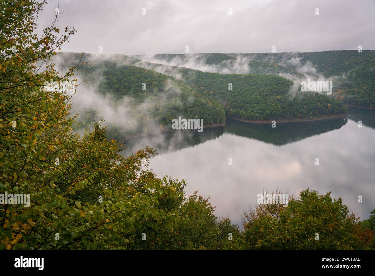 Allegheny National Forest Overlook of the Allegheny River in ...