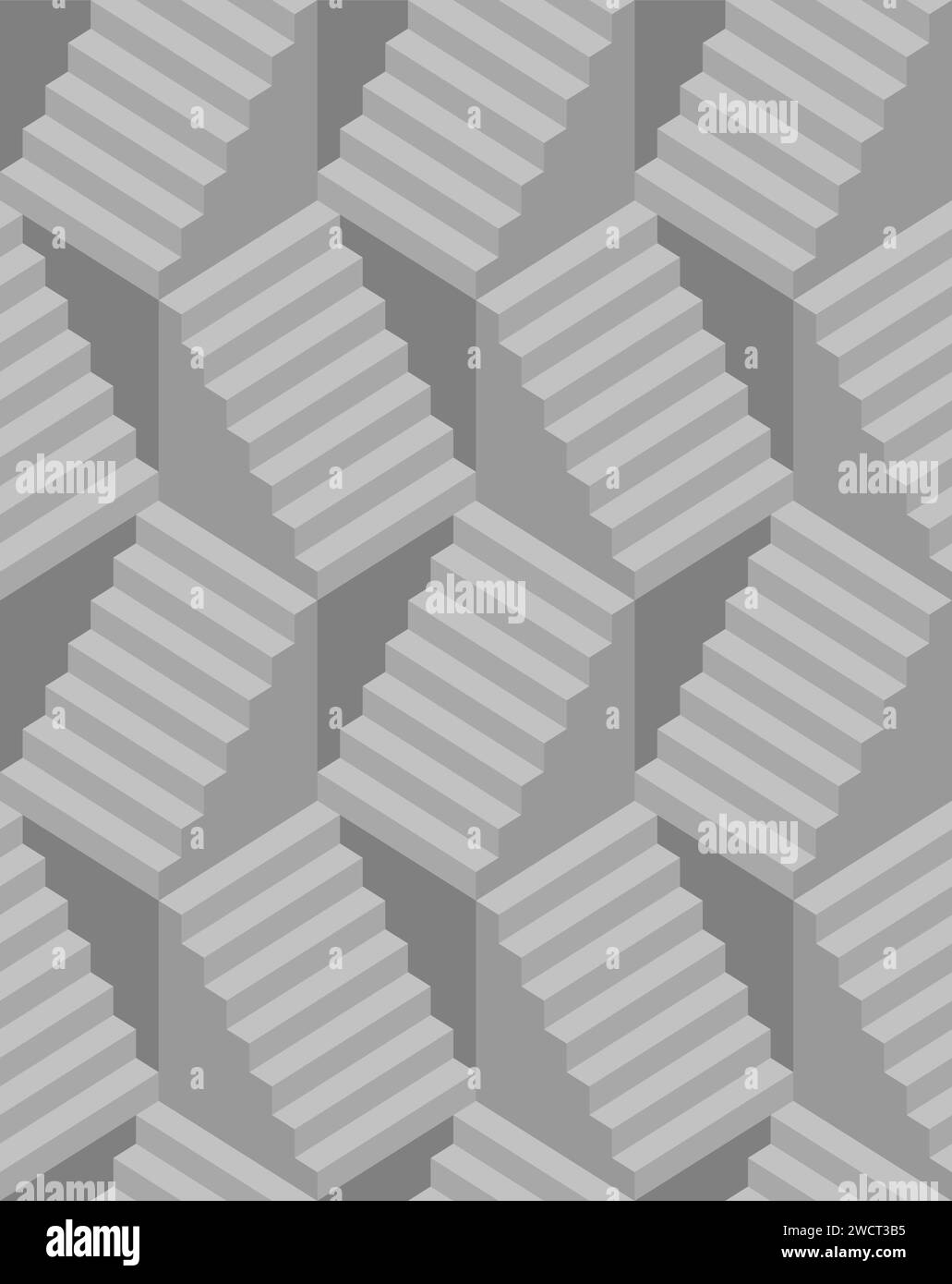 Steps pattern seamless. stair background Stock Vector Image & Art - Alamy