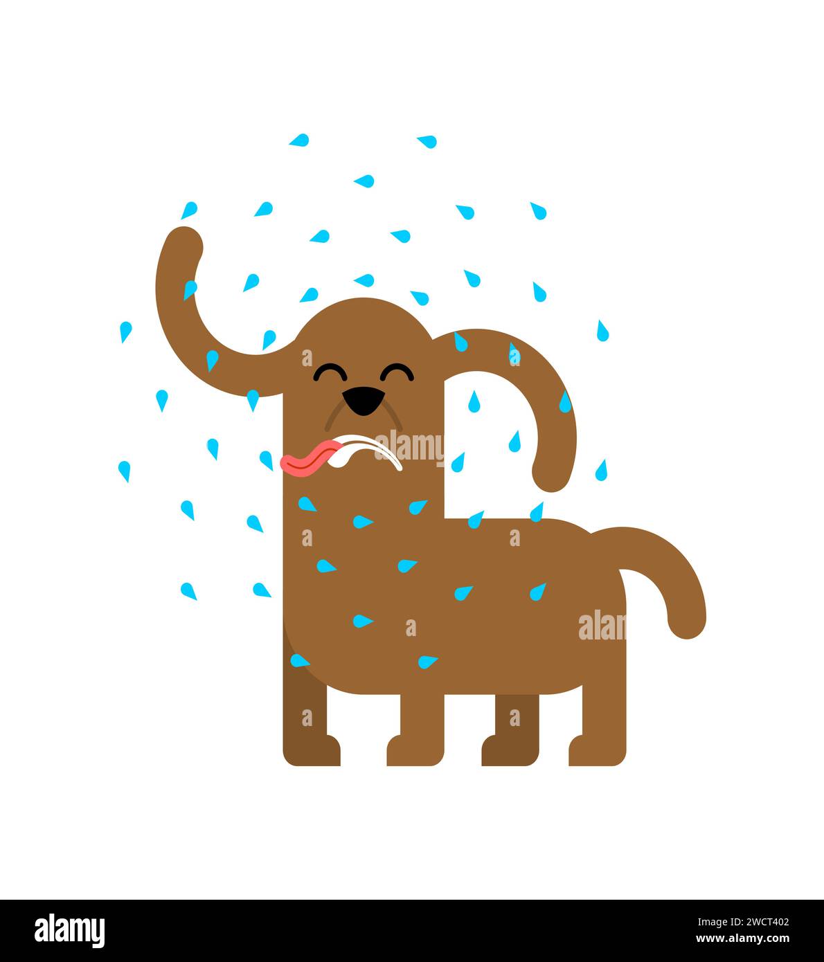 dog shakes its head after bath Stock Vector Image & Art - Alamy dog shakes its head after bath Stock Vector Image & Art - Alamy