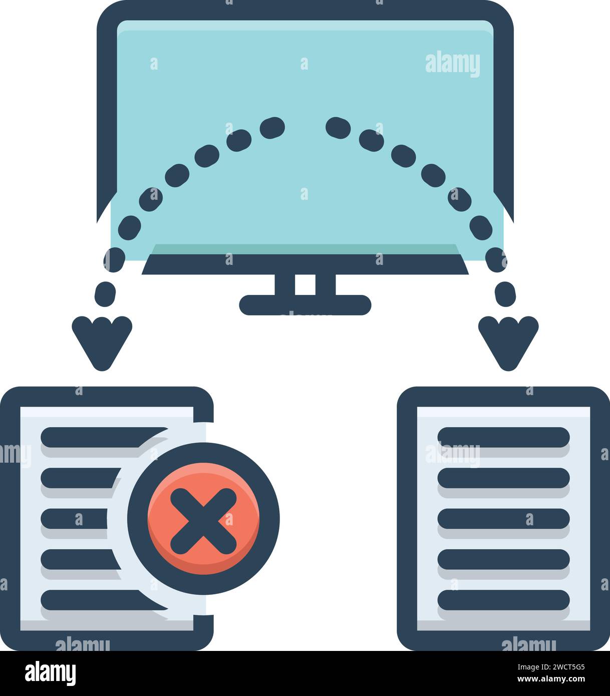 Icon for reassign, transition Stock Vector Image & Art - Alamy