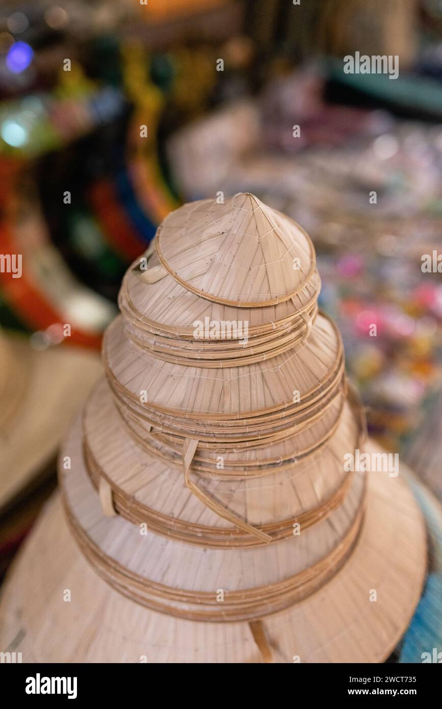 Vietnamese conical leaf hats hi-res stock photography and images - Alamy