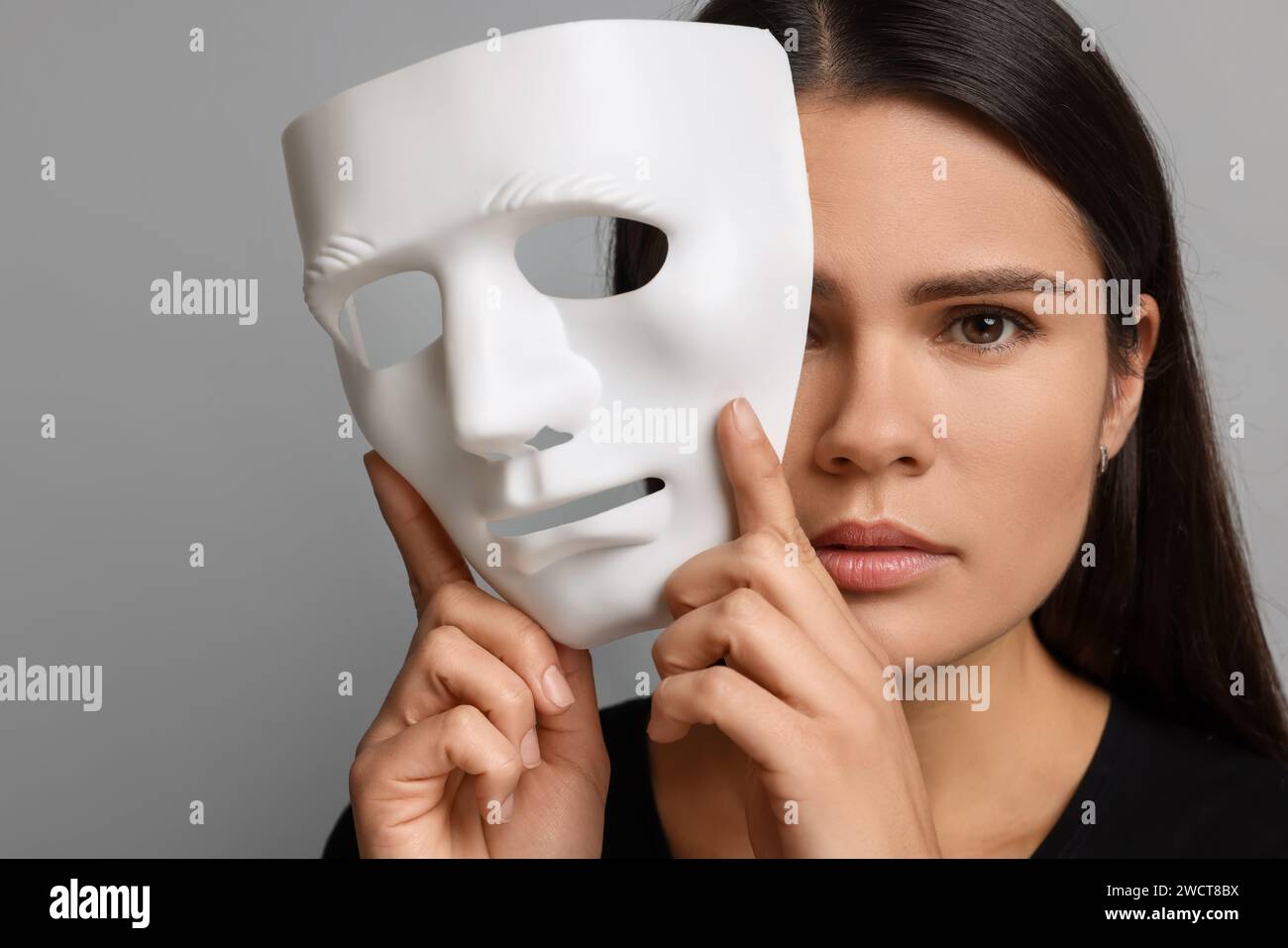 Young woman attractive face psychological hi-res stock photography and ...