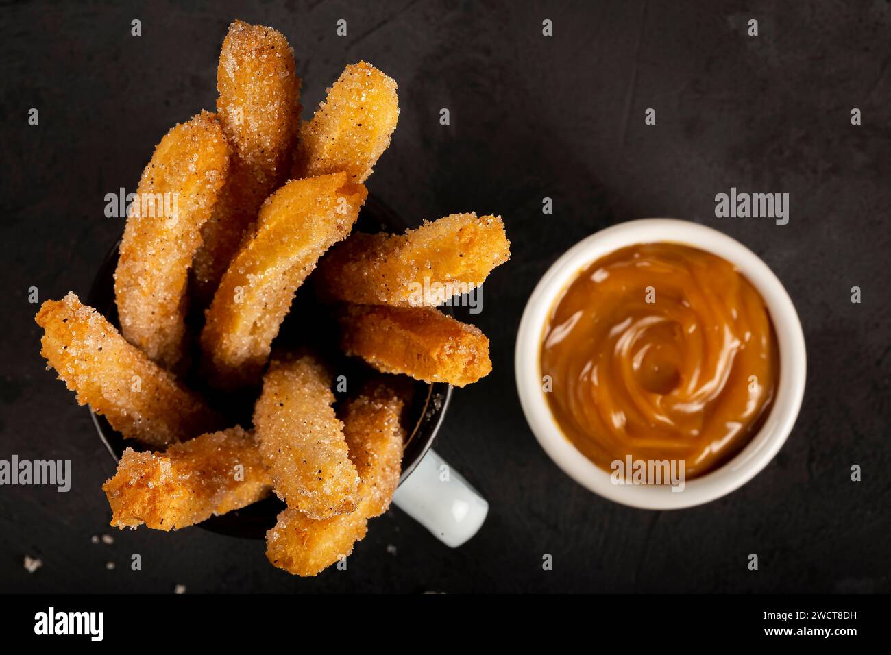 Dulce de leche churros hi-res stock photography and images - Alamy