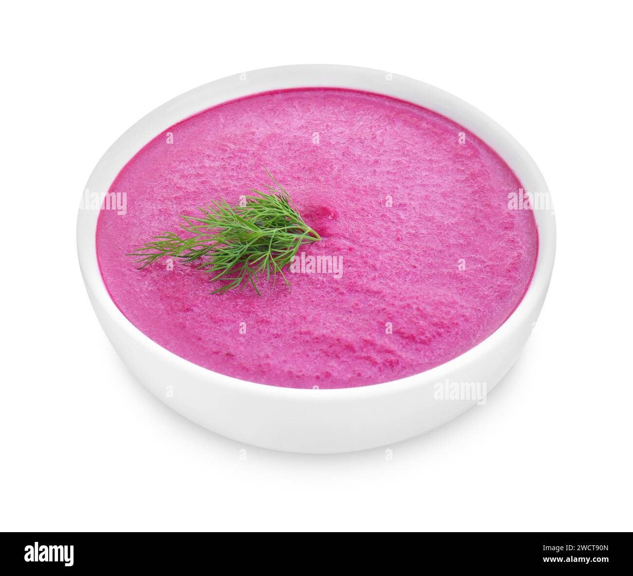 Beetroot soup vegetarian Cut Out Stock Images & Pictures - Alamy