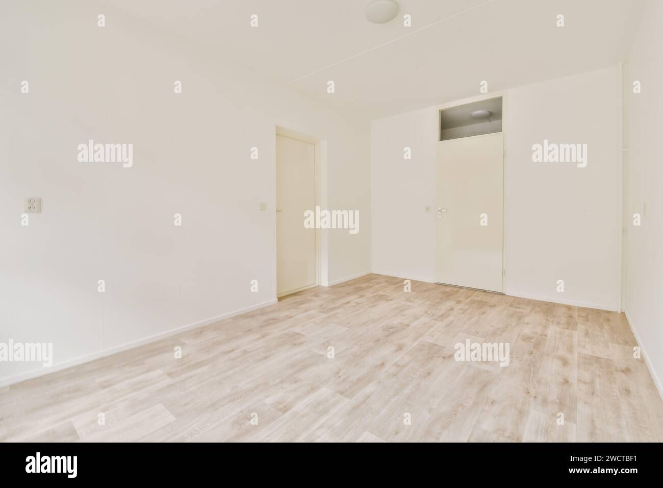 Plain room background with wooden floor hi-res stock photography and ...