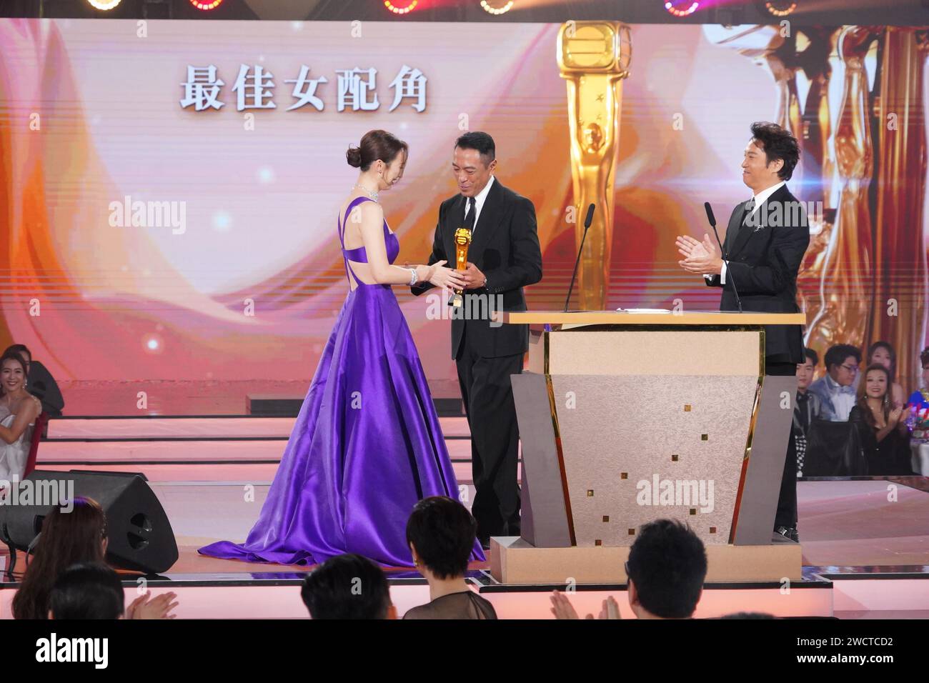 Chinese actress and model Samantha Ko wins award of TVB Best Supporting ...