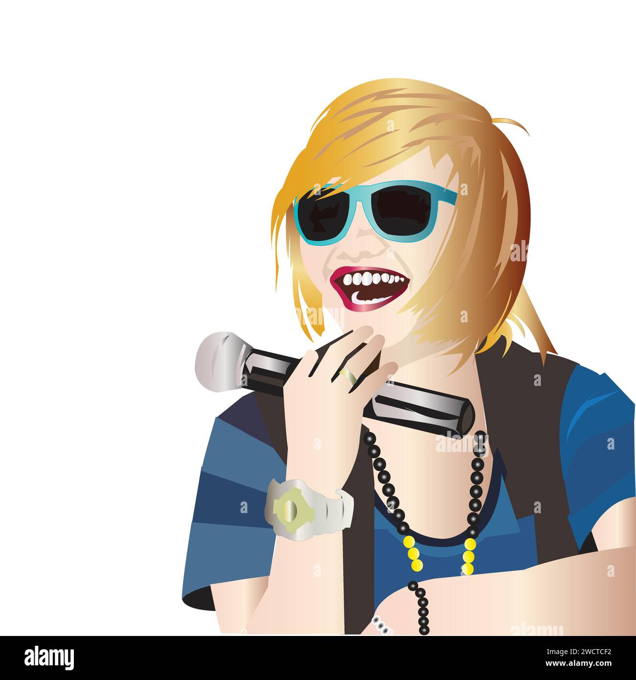 Habits holding Stock Vector Images - Alamy