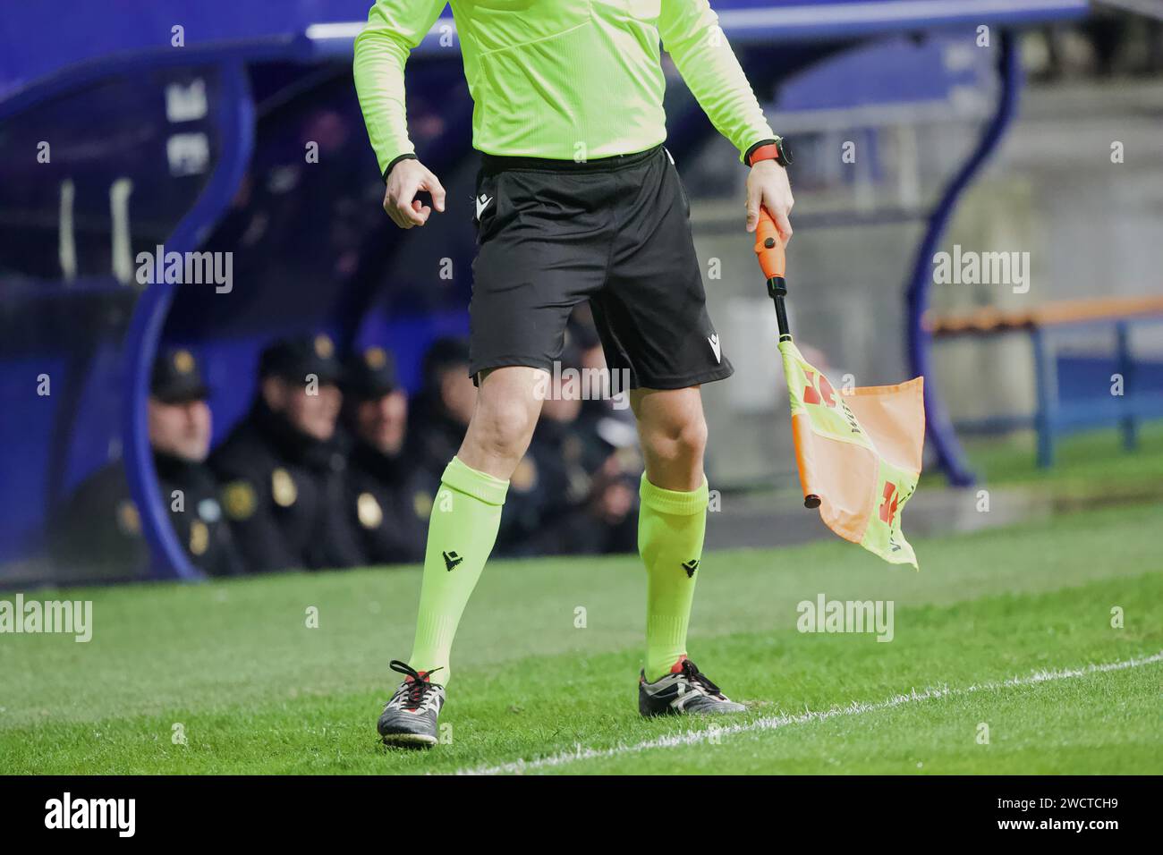 Football, assistant referees, previously called linesmen or flag ...