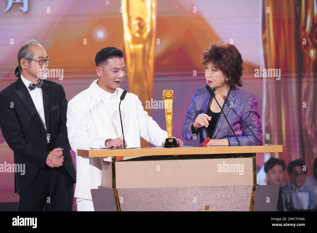 Hong Kong actor Lam Tsz-sin wins award of TVB Best Supporting Actor in ...