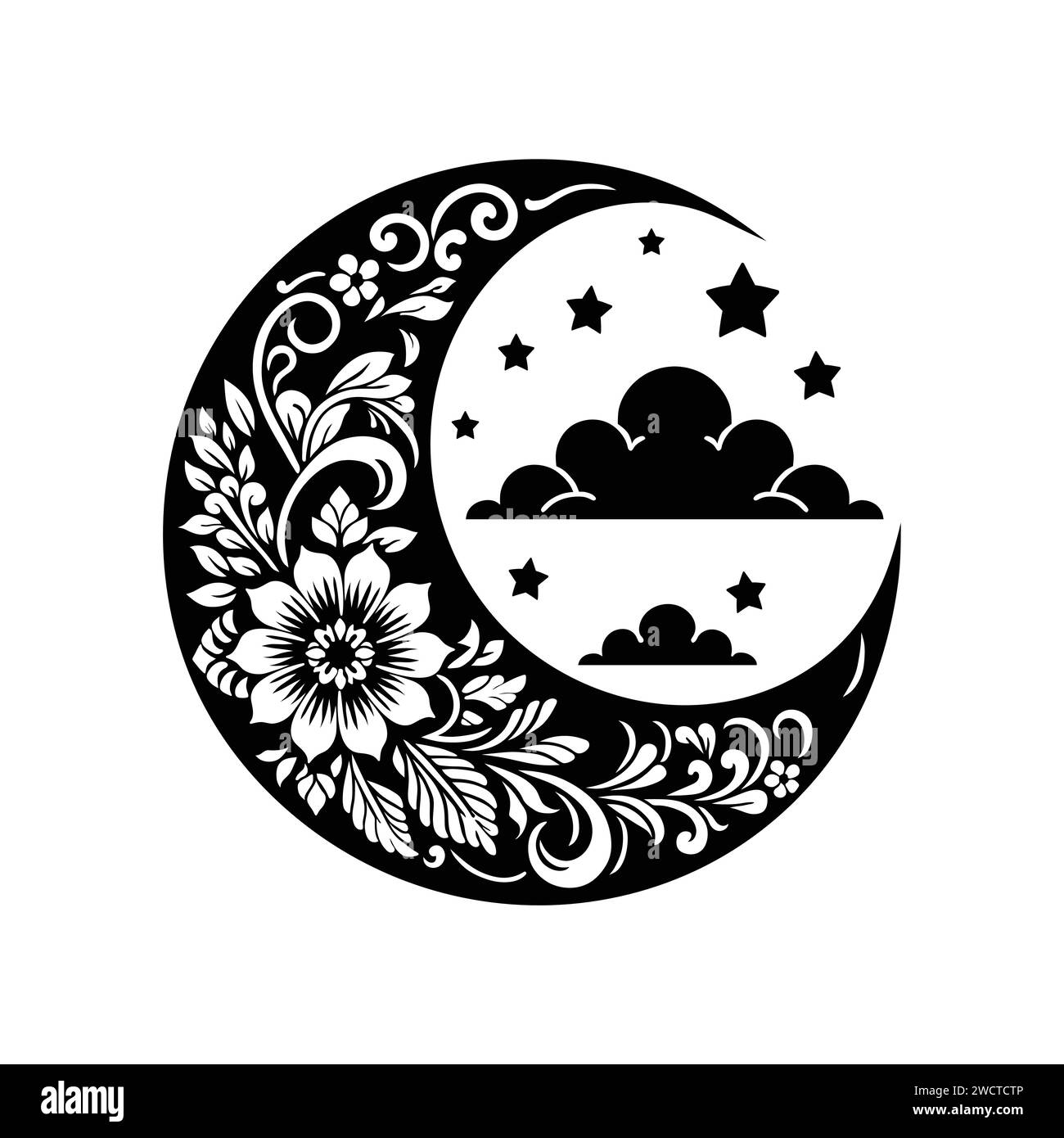 Vector for free pattern Black and White Stock Photos & Images - Alamy