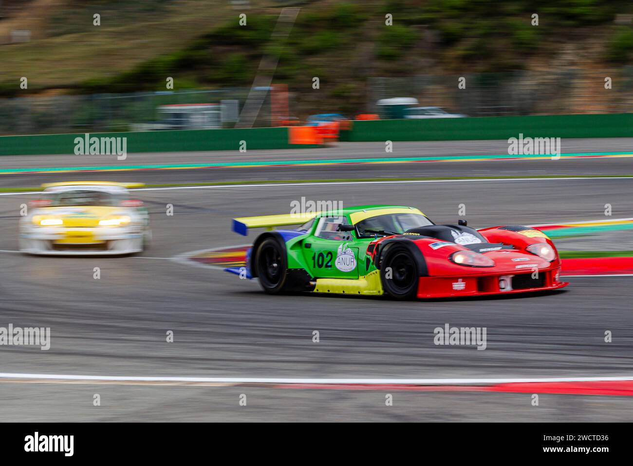 #102 ALEXANDRE LEROY (BEL) - MARCOS LM600 (1995), ENDURANCE RACING ...