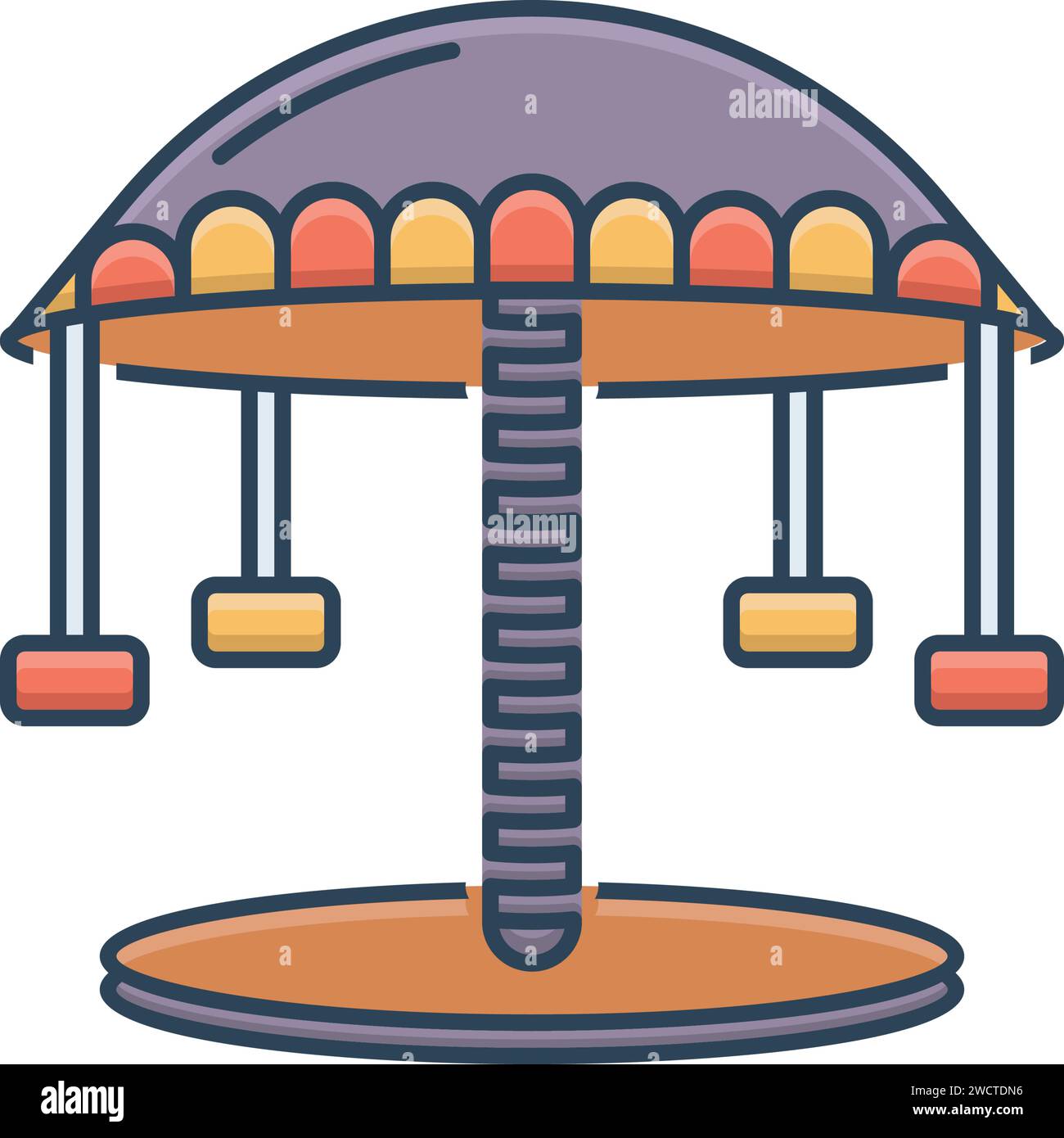 Icon for carousel ,amusement park Stock Vector Image & Art - Alamy