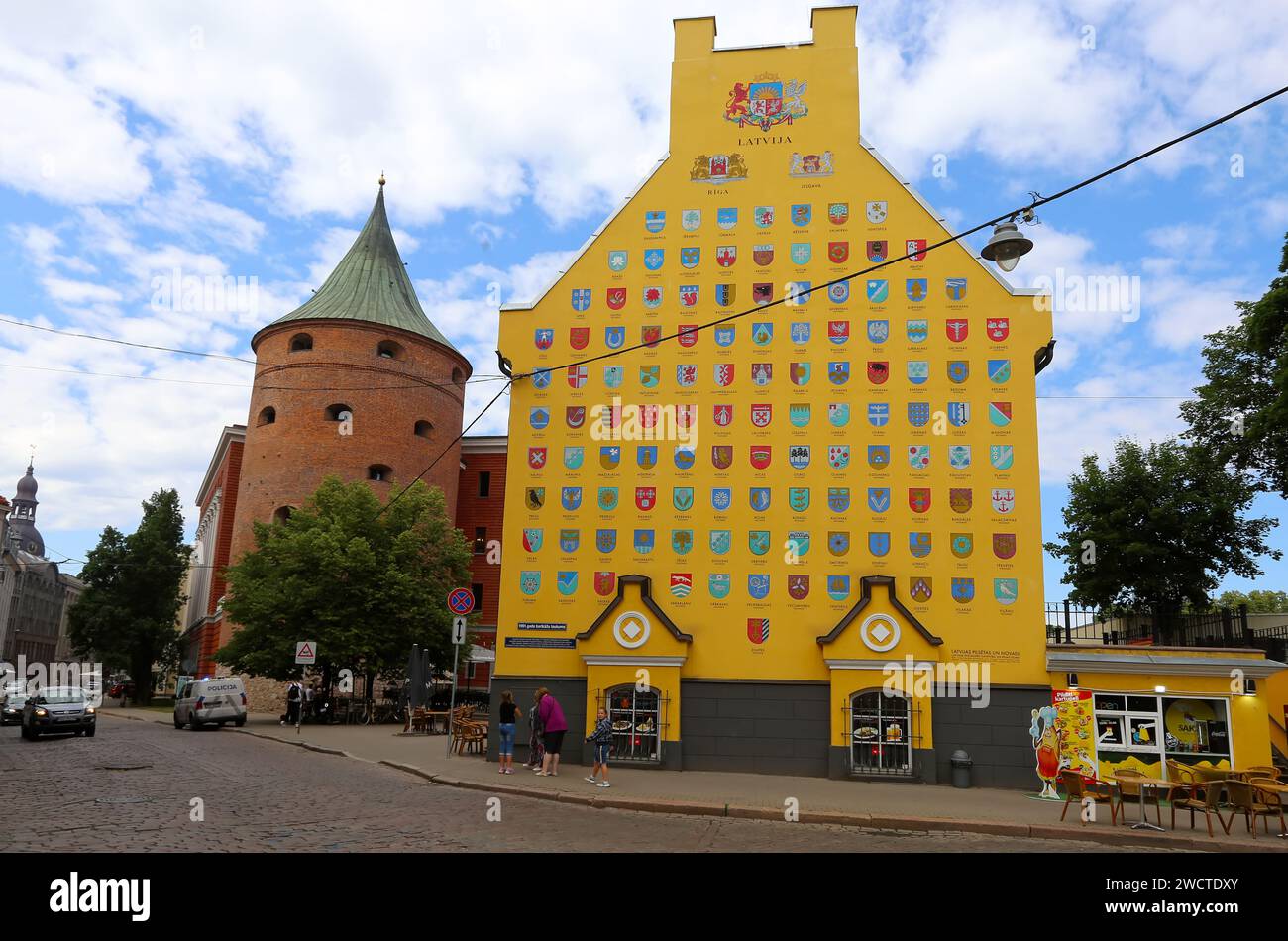 RIGA, LATVIA -June, 2026: Riga Old Town. Medieval Gothic Architecture ...